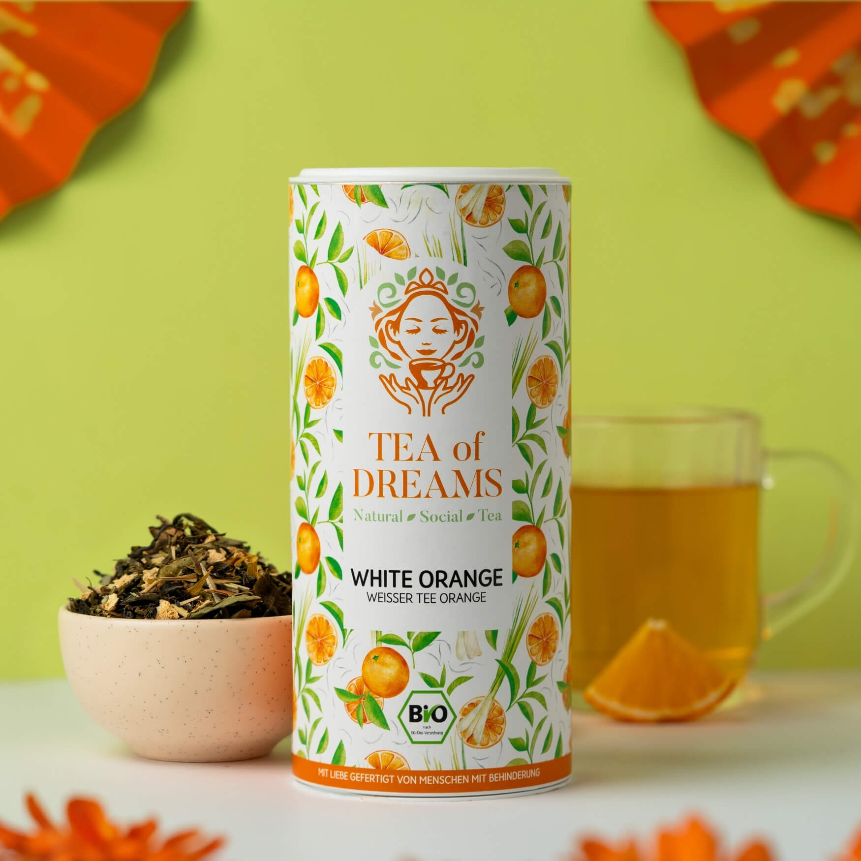 Bio weißer Tee "White Orange" kaufen Tea of Dreams